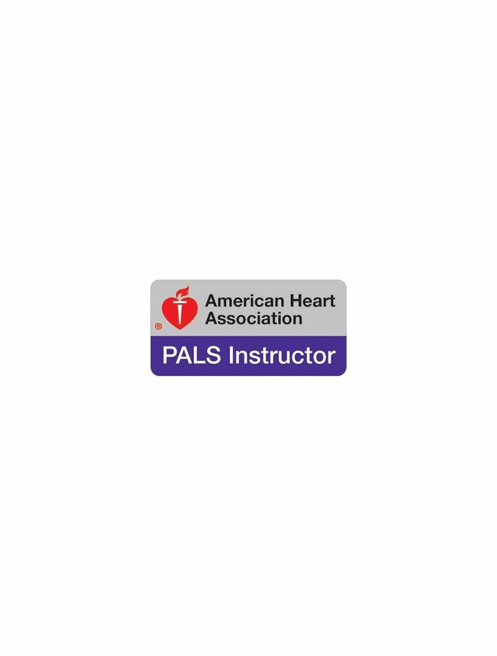 AHA PALS Instructor Lapel Pin - Shop Vitali