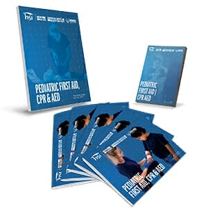 HSI Pediatric First Aid | CPR AED Program Package w/ DVD 2020 - Shop Vitali
