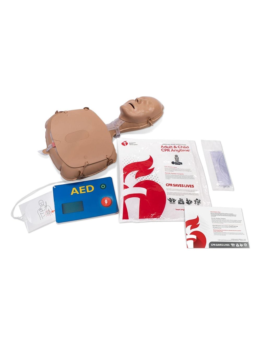 2024 AHA Adult & Child CPR Anytime® Kit
